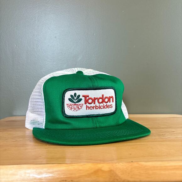 Tordon | Accessories | Vintage Tordon Herbicides Green White Mesh Usa ...